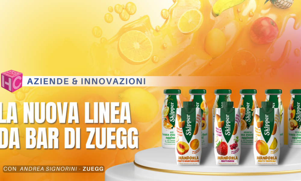 Zuegg firma una nuova linea di bevande da bar | Horeca Channel Italia ...